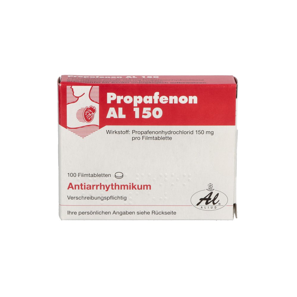 Propafenon Al 150 Filmtabletten 100 stk günstig bei apo.com