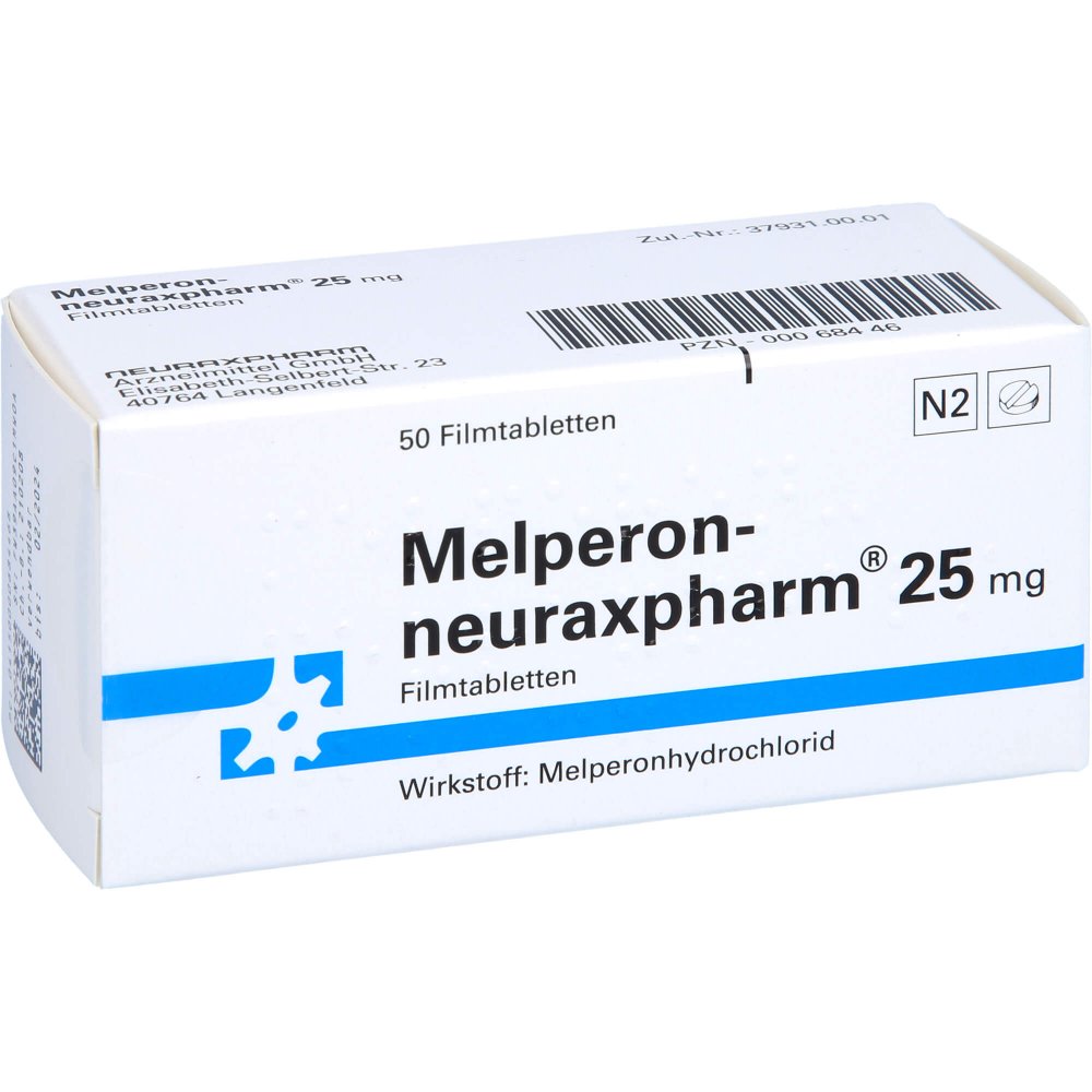 Melperon-neuraxpharm 25 mg Filmtabletten 50 stk