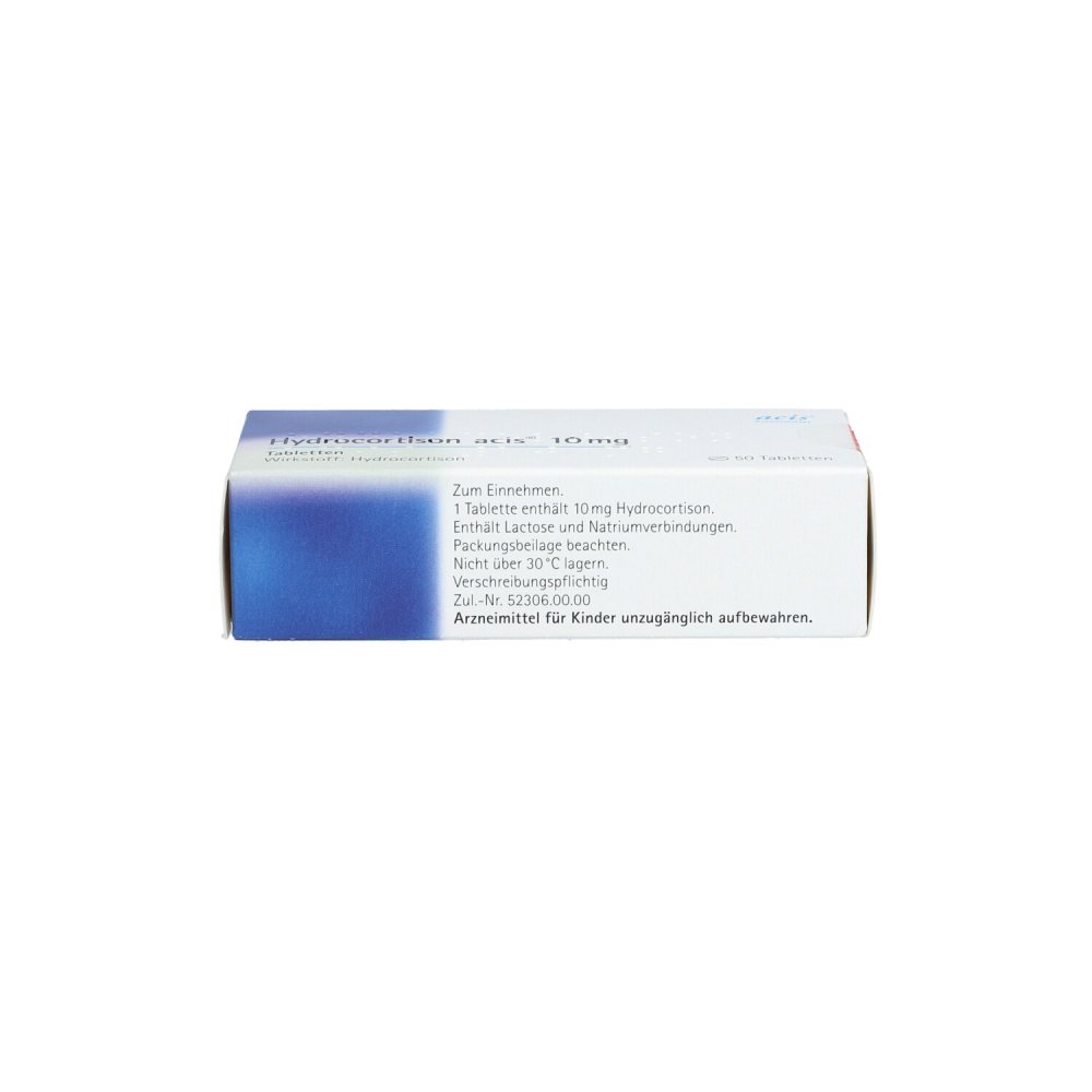 Hydrocortison acis 10 mg Tabletten 50 stk günstig bei apo.com