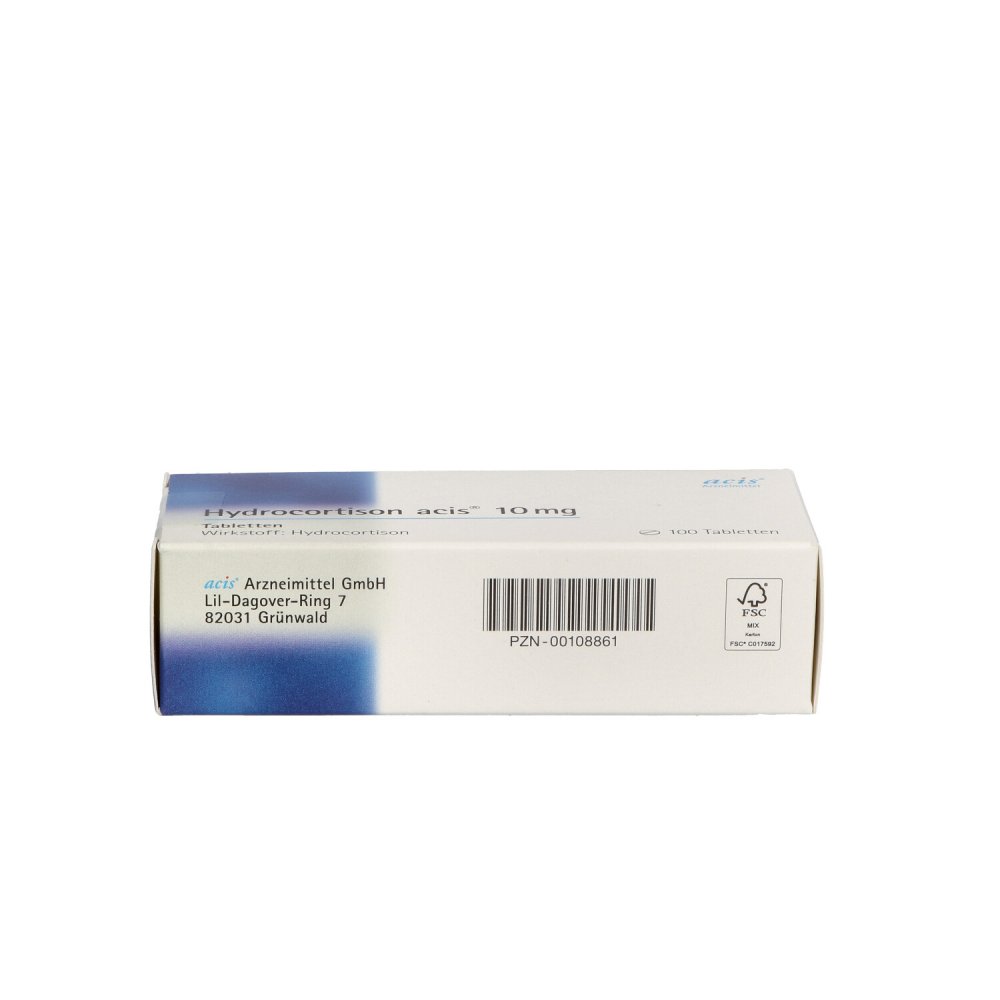 Hydrocortison acis 10 mg Tabletten 100 stk günstig bei apo.com