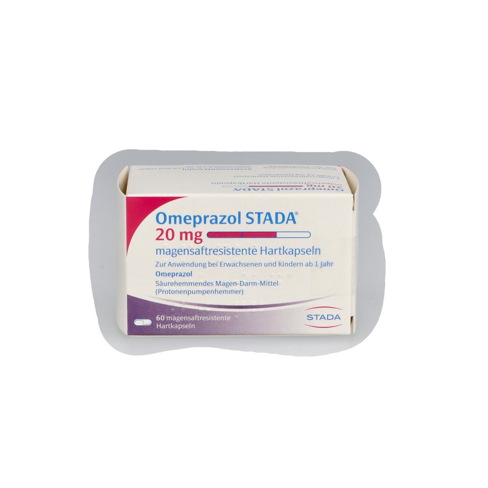 Omeprazol Stada 20 mg magensaftresist.Hartkapseln 60 stk