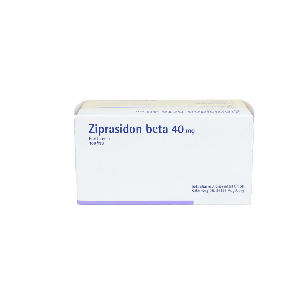 Ziprasidon beta 40 mg Hartkapseln 100 stk günstig bei apo.com