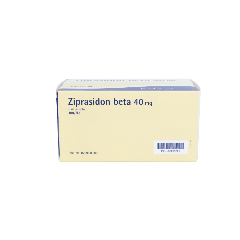 Ziprasidon beta 40 mg Hartkapseln 100 stk günstig bei apo.com