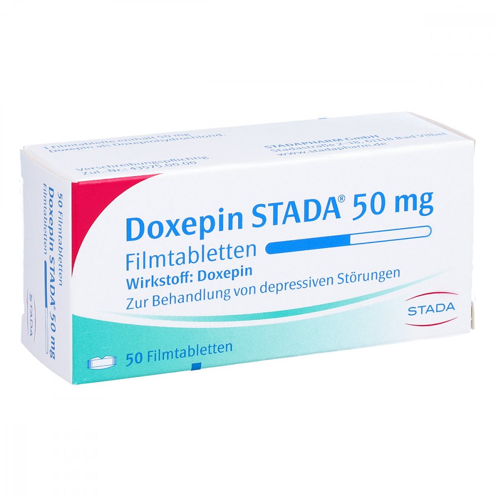 Doxepin Stada 50 mg Filmtabletten 50 stk günstig bei apo.com