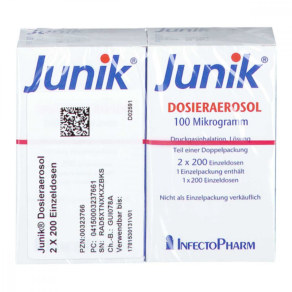 Junik 100 Mikrogramm 2 stk günstig bei apo.com