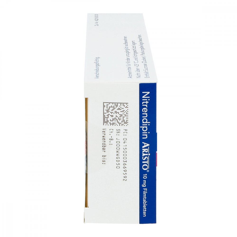Nitrendipin Aristo 10mg 100 stk günstig bei apo.com