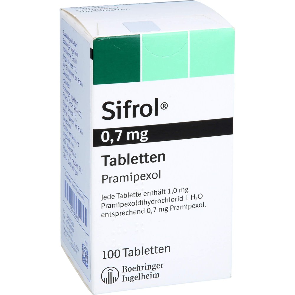 SIFROL 0,7mg 100 stk günstig in der Online Apotheke apo.com bestellen