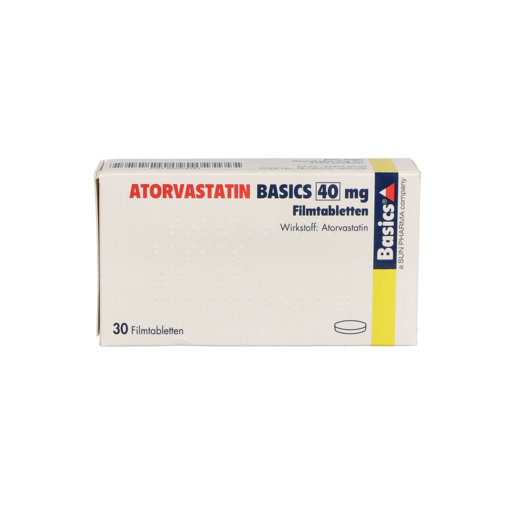 ATORVASTATIN BASICS 40mg 30 stk günstig bei apo.com