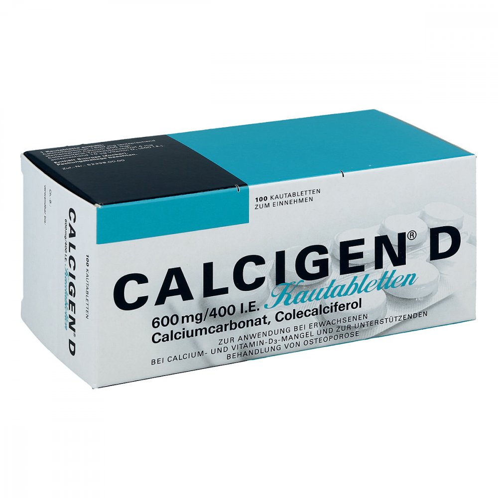 CALCIGEN D 600mg/400 I.E. 100 stk günstig bei apo.com
