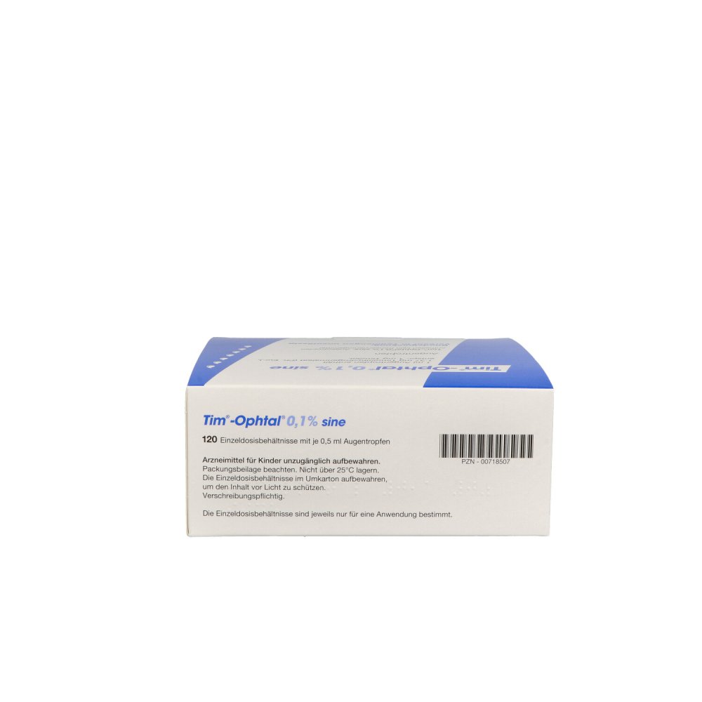 Tim-Ophtal 0,1% sine Augentropfen 0,5ml 120X0.5 ml