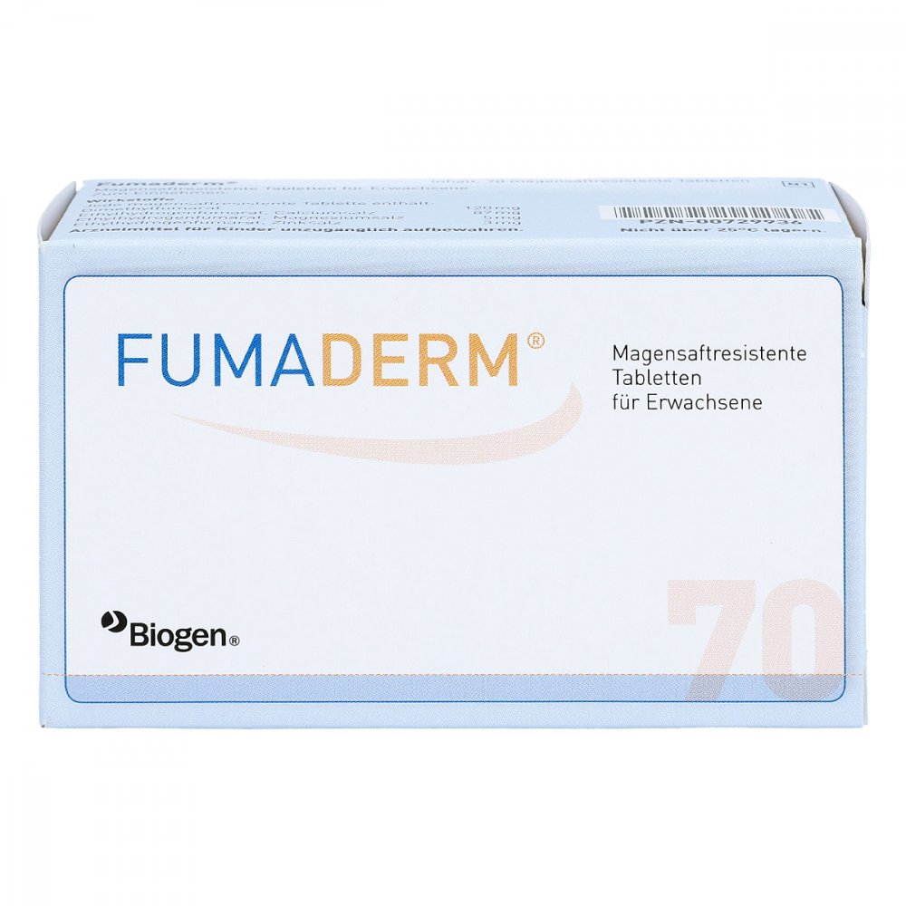 Fumaderm magensaftresistente Tabletten 70 stk