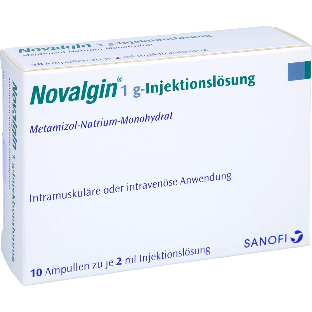 Novalgin 1 g-Injektionslösung Ampullen 10X2 ml