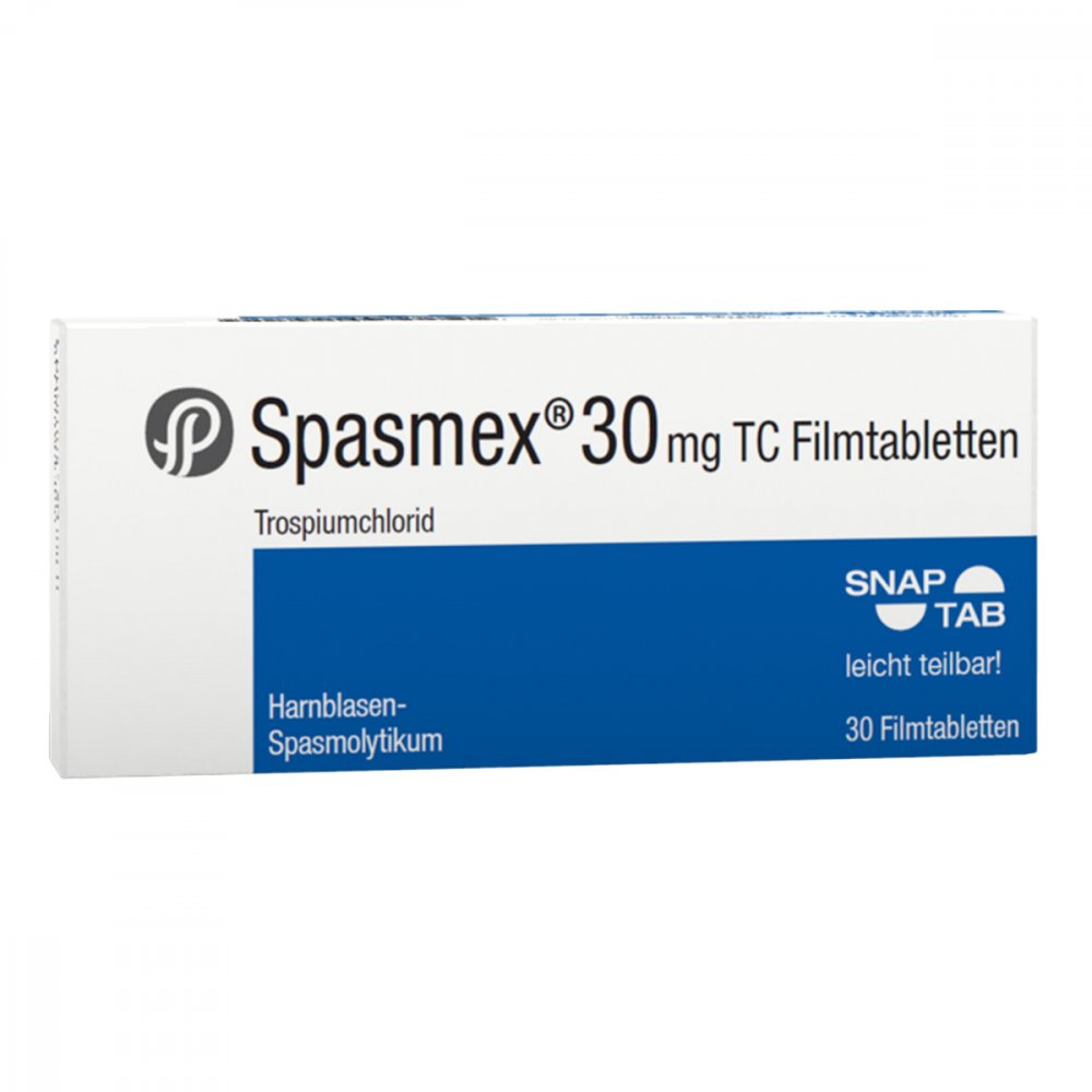 Spasmex 30 mg Tc Filmtabletten 30 stk günstig bei apo.com