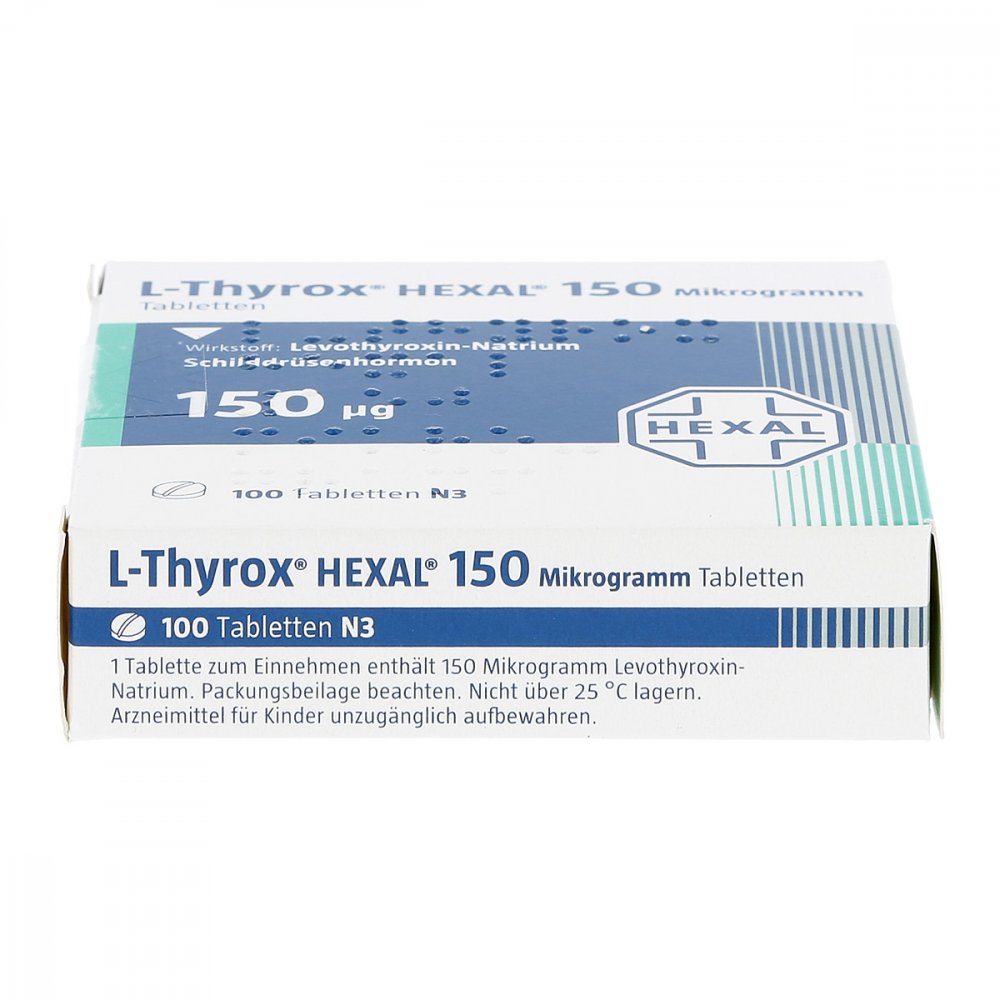 L-Thyrox HEXAL 150μg 100 stk günstig bei apo.com