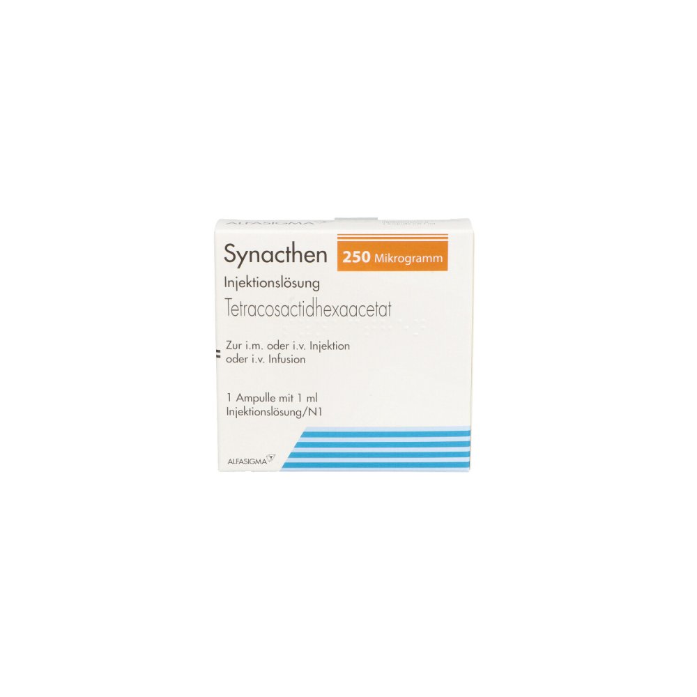 Synacthen 250 Mikrogramm Injektionslösung amp. 1X1 ml