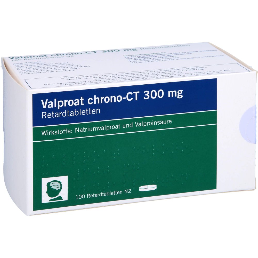 Valproat chrono-CT 300 mg Retardtabletten 100 stk