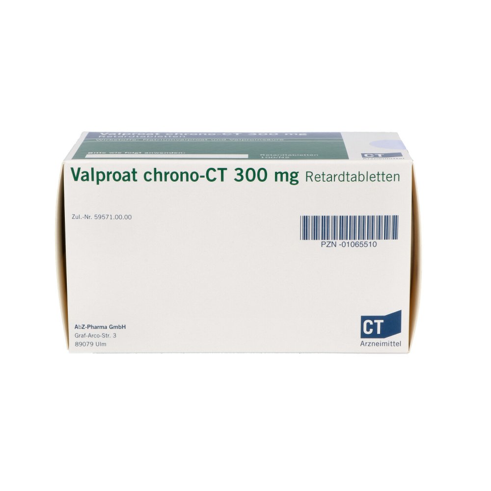 Valproat chrono-CT 300 mg Retardtabletten 100 stk