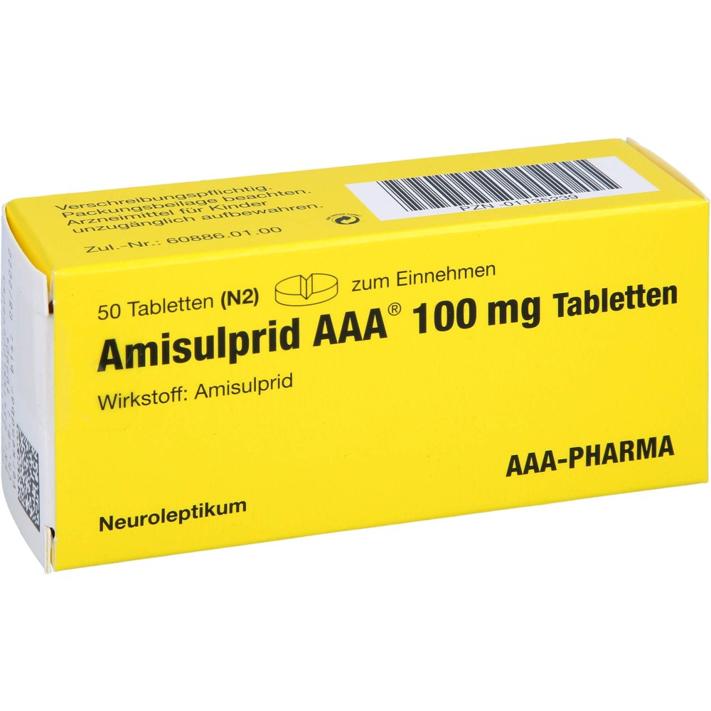 Amisulprid AAA-Pharma 100mg 50 stk günstig bei apo.com