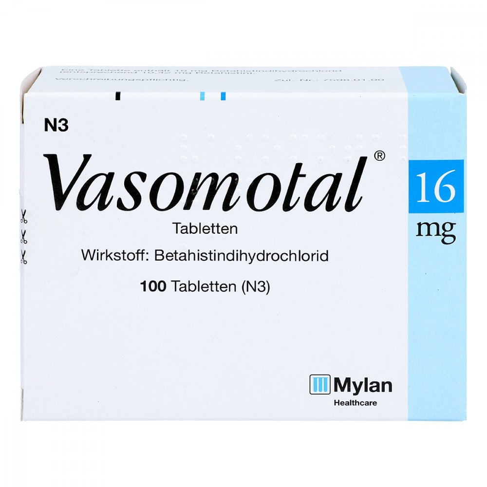 Vasomotal 16 mg Tabletten 100 stk günstig bei apo.com