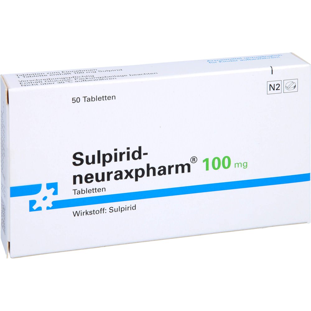 Sulpirid neuraxpharm 100 mg Tabletten 50 stk