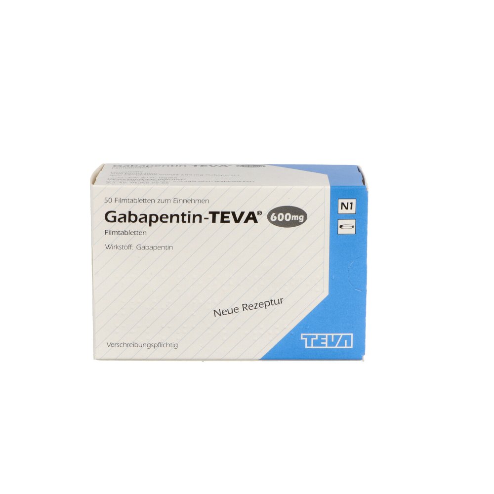 Gabapentin-TEVA 600mg 50 stk günstig bei apo.com