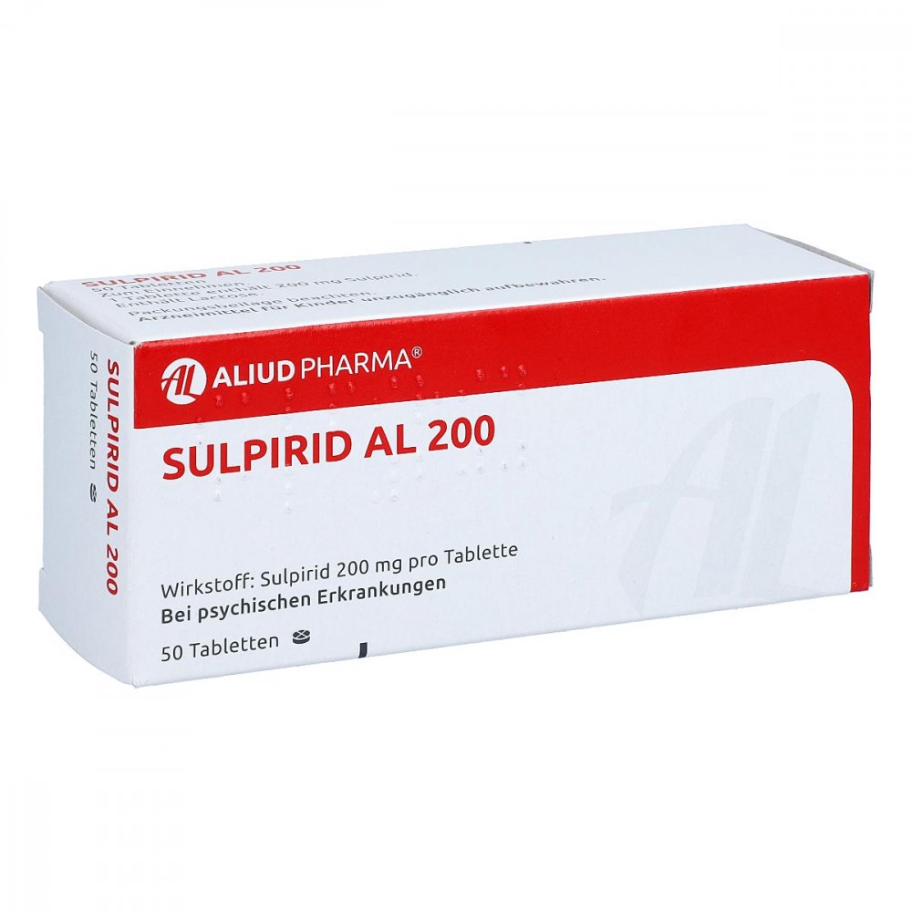 Sulpirid Al 200 Tabletten 50 stk günstig bei apo.com