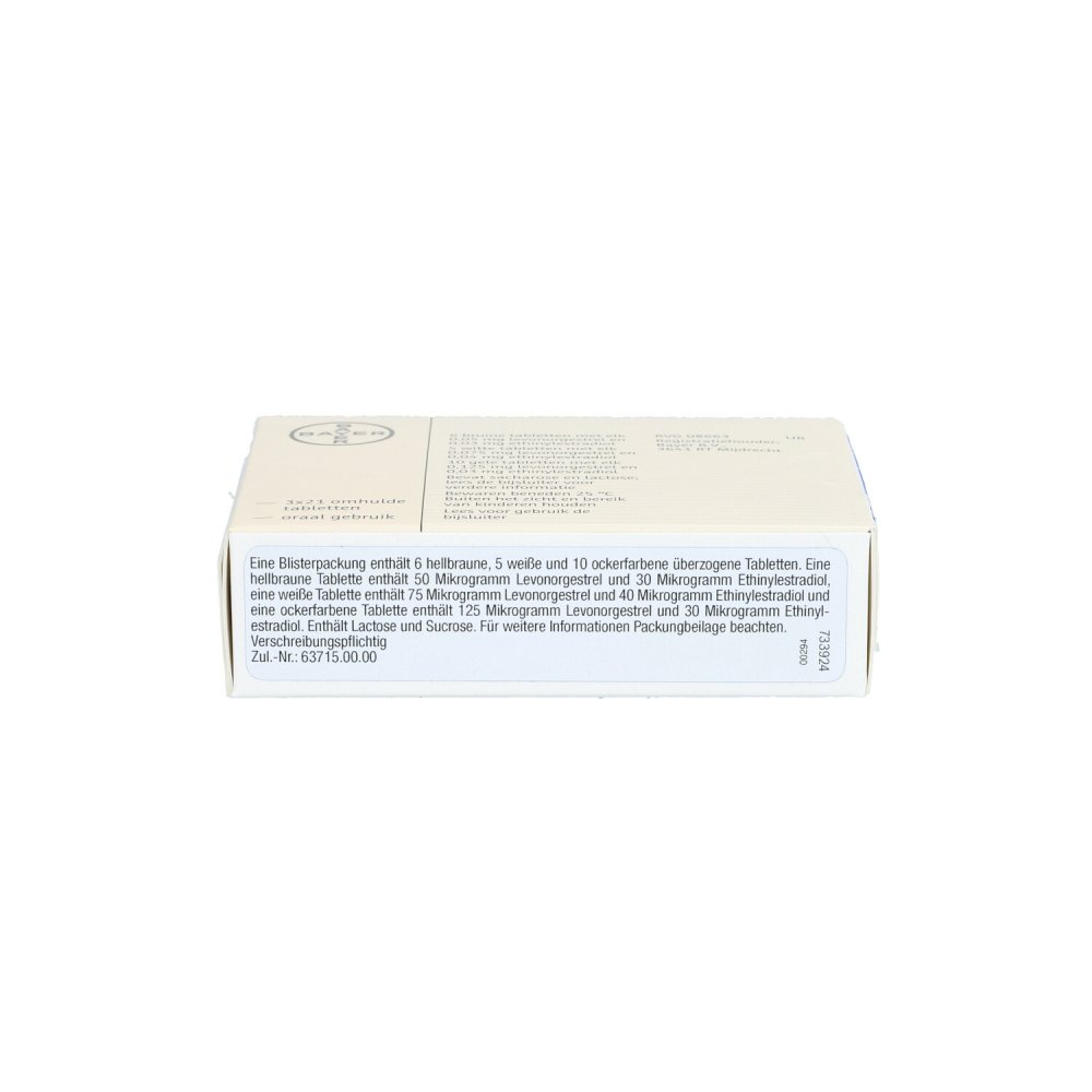 Trigynon 21 überzogene Tabletten 3X21 stk günstig bei apo.com