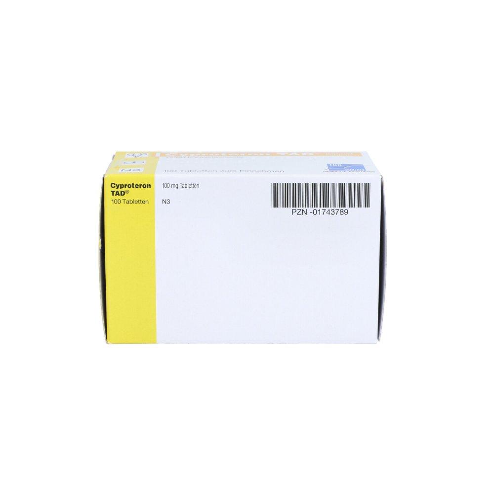 Cyproteron Tad 100 mg Tabletten 100 stk günstig bei apo.com