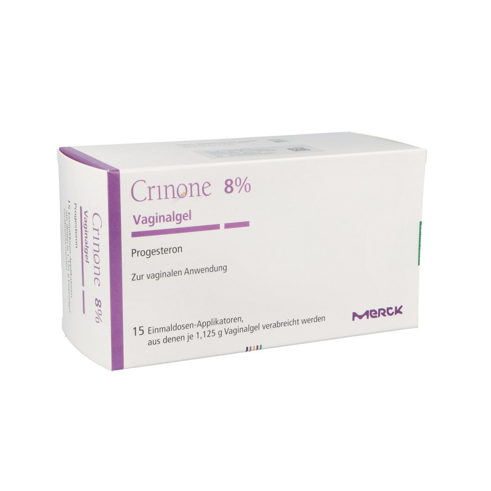 Crinone 8% Applikatoren Vaginalgel 15 stk günstig bei apo.com