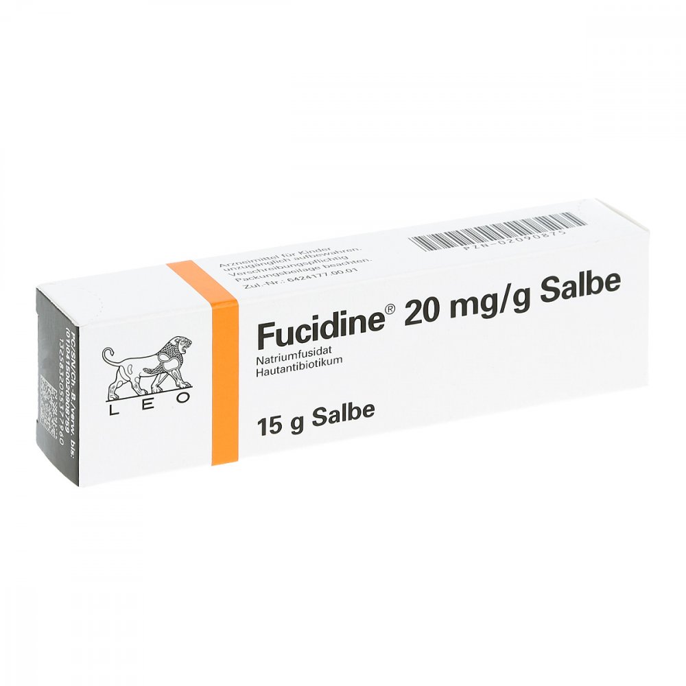 Fucidine Salbe 15 g günstig in der Online Apotheke apo.com bestellen