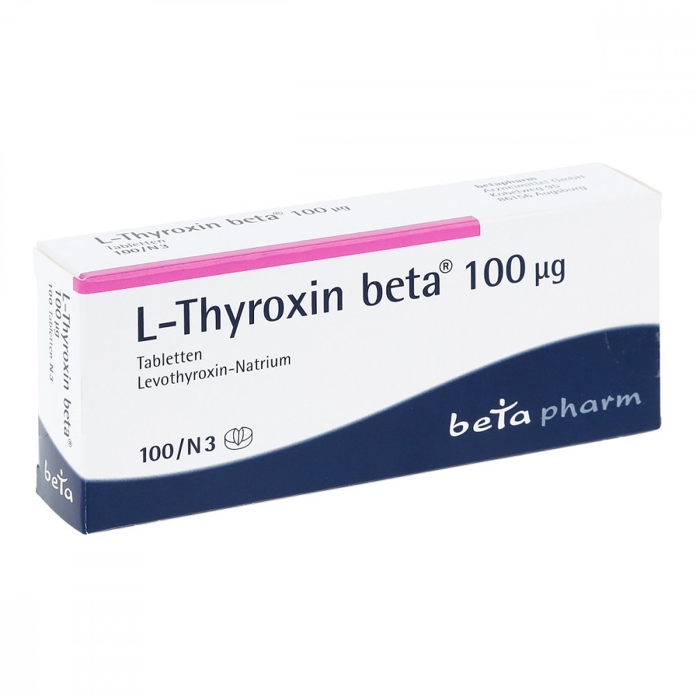 L-Thyroxin beta 100μg 100 stk günstig bei apo.com