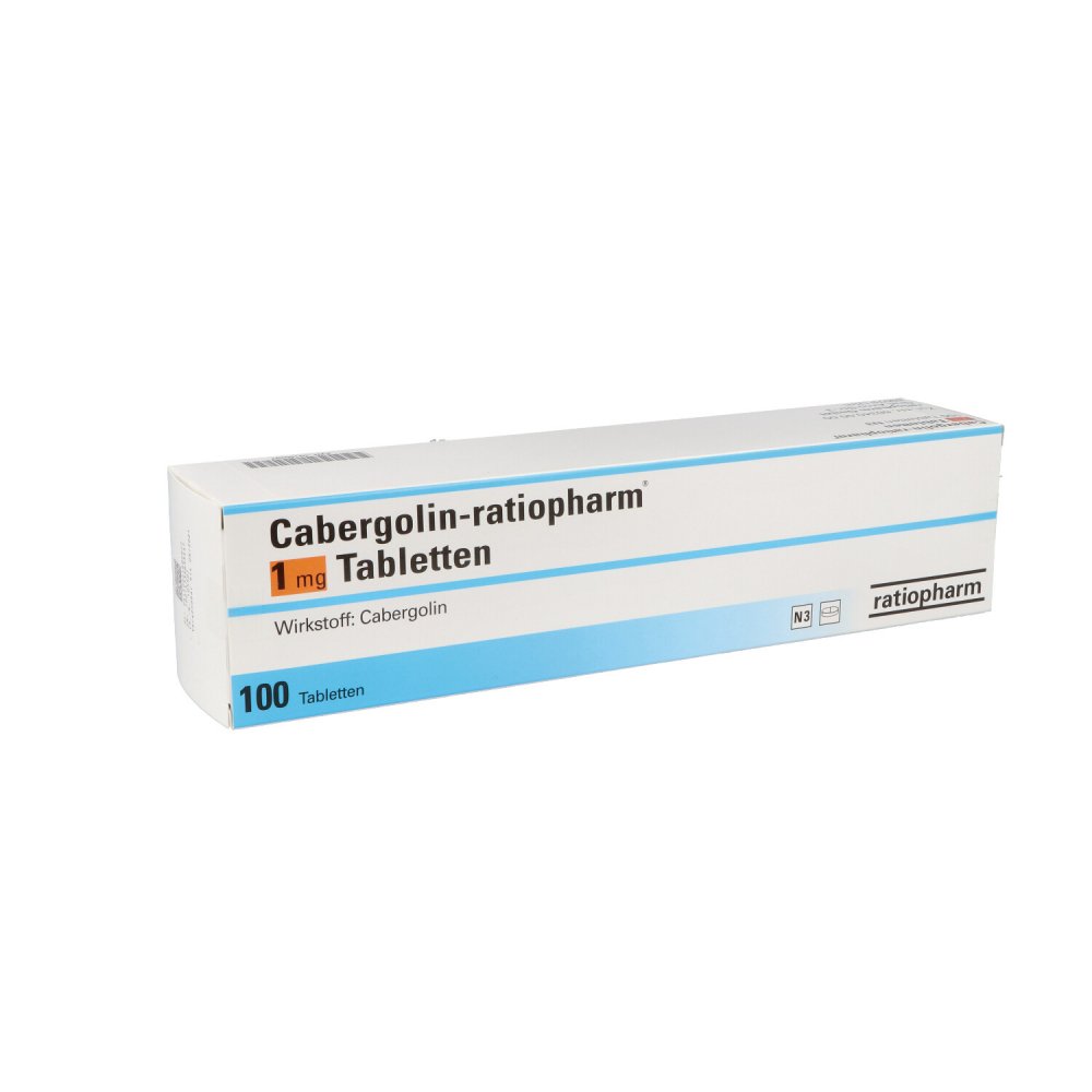 Cabergolin-ratiopharm 1mg 100 stk günstig bei apo.com