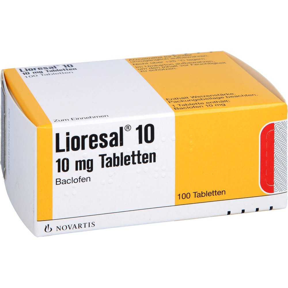 Lioresal 10 Tabletten 100 stk günstig bei apo.com