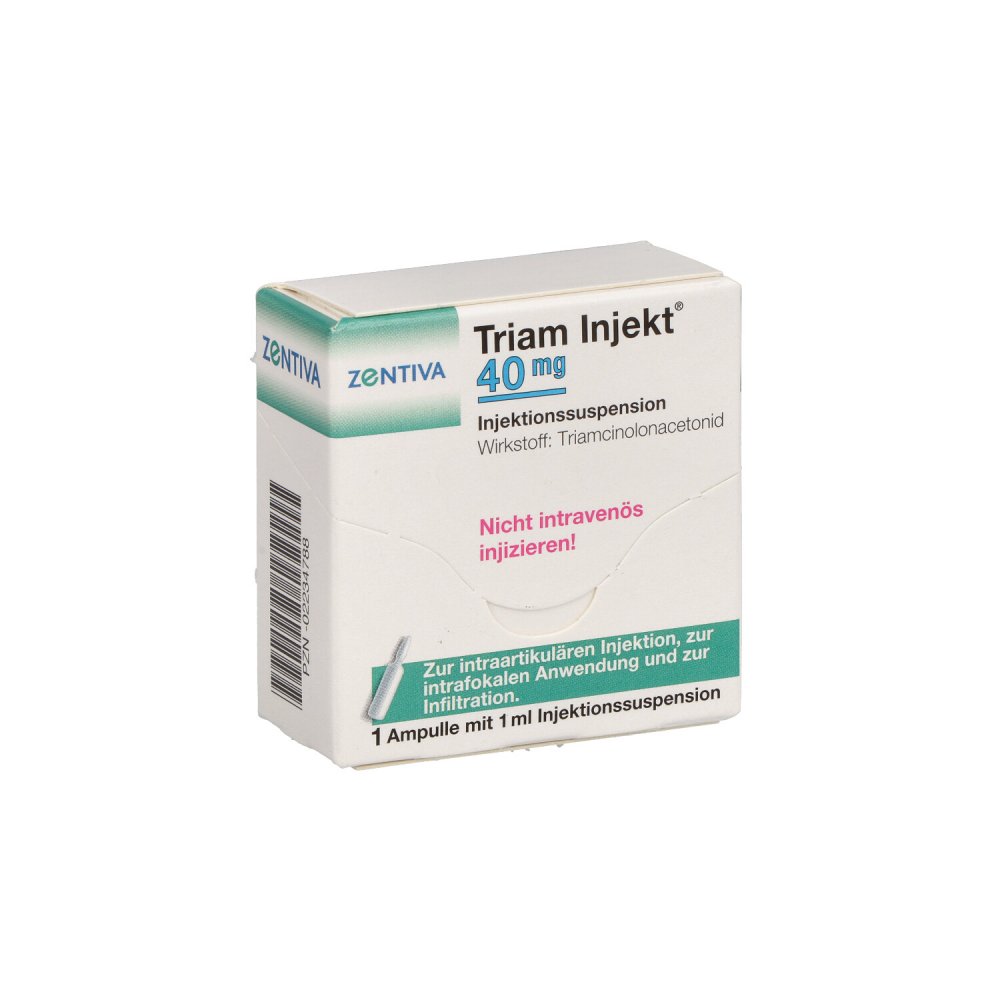 Triam Injekt 40 mg Kristallsuspension in Ampullen 1X1 ml