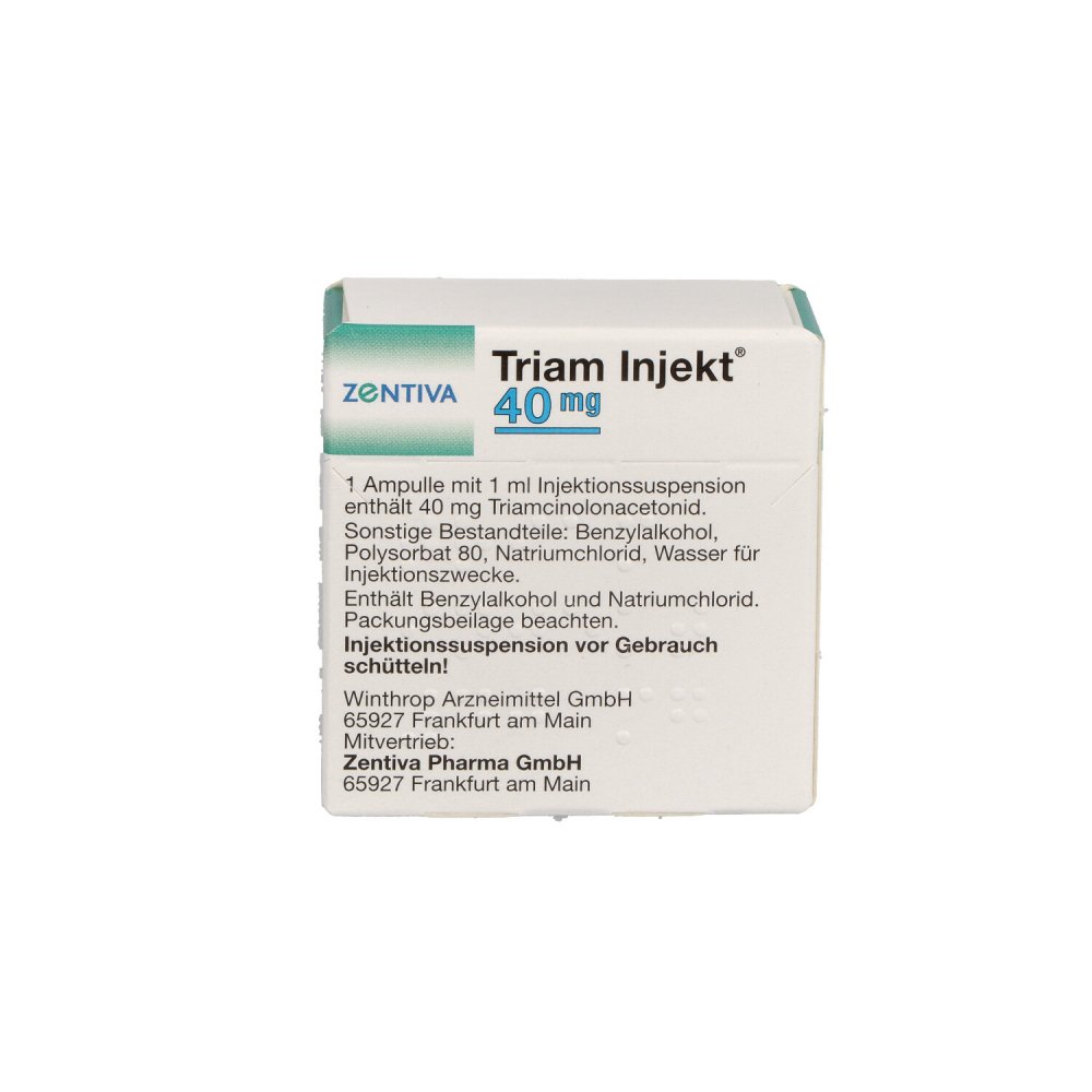Triam Injekt 40 mg Kristallsuspension in Ampullen 1X1 ml