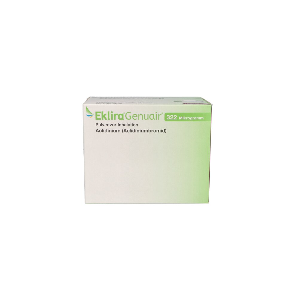 Eklira Genuair 322 [my]g Pulver zur Inhalation 3x6 3 stk