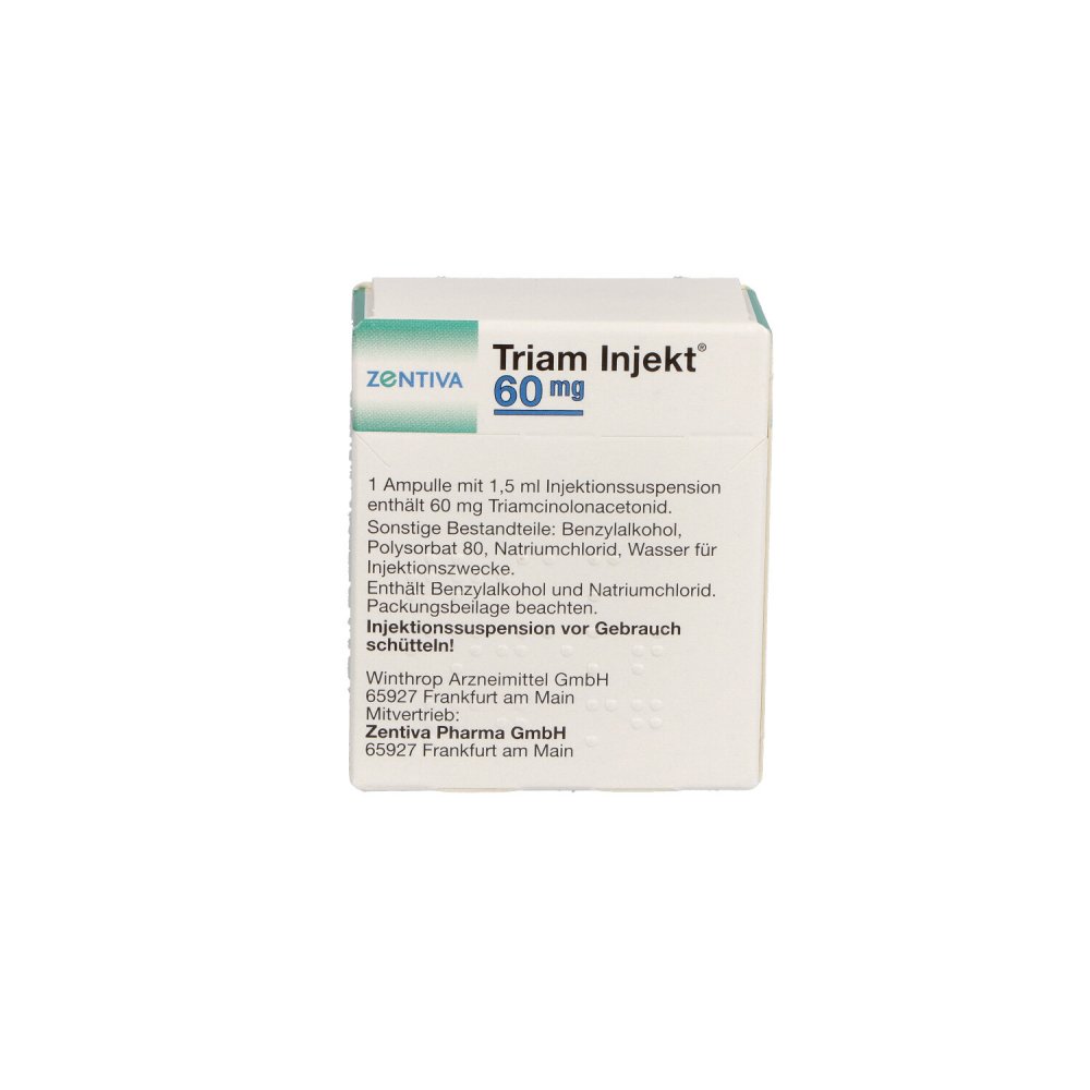 Triam Injekt 60 mg Kristallsuspension in Ampullen 1X1.5 ml