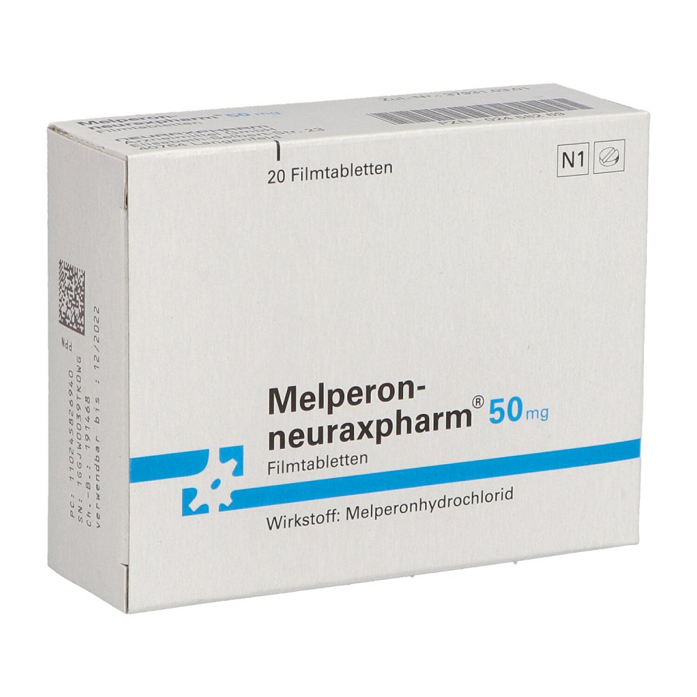 Melperon-neuraxpharm 50 mg Filmtabletten 20 stk