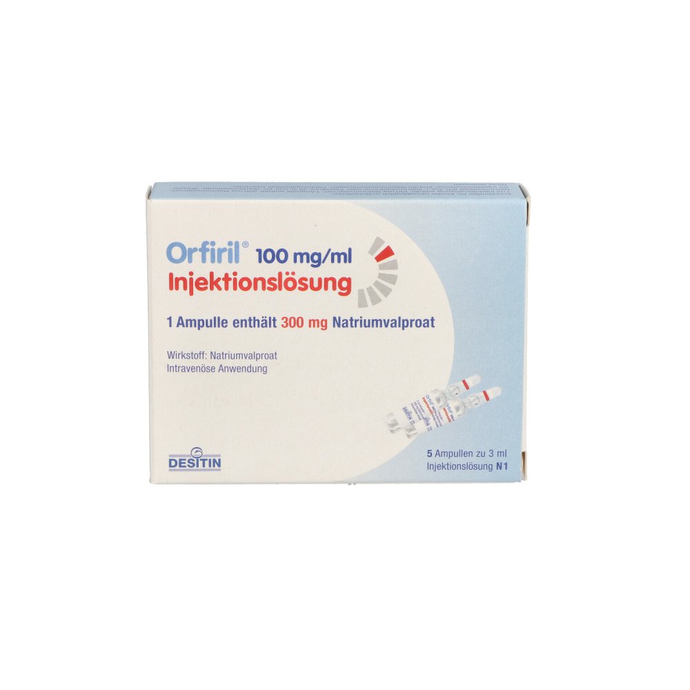 Orfiril 100 mg/ml Injektionslösung 5X3 ml günstig bei apo.com