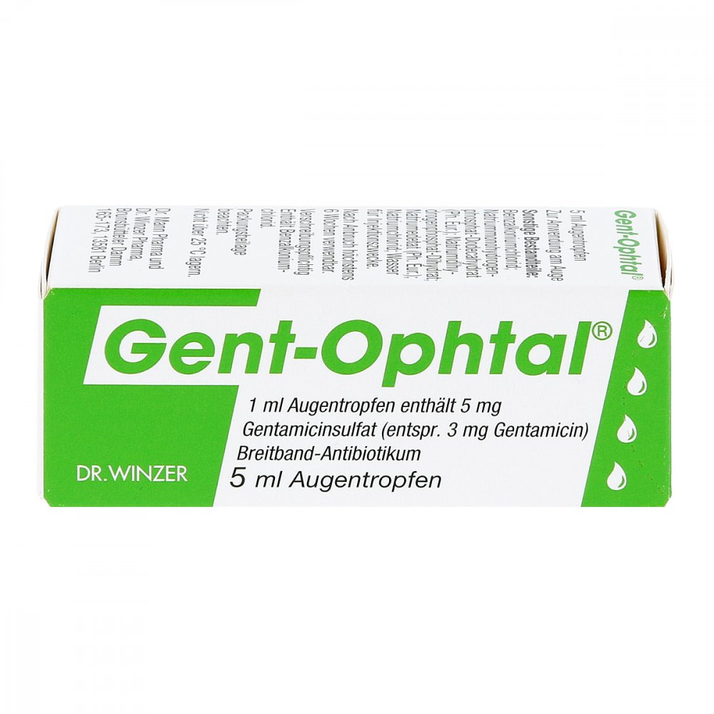 Gent Ophtal Augentropfen 5 ml günstig bei apo.com