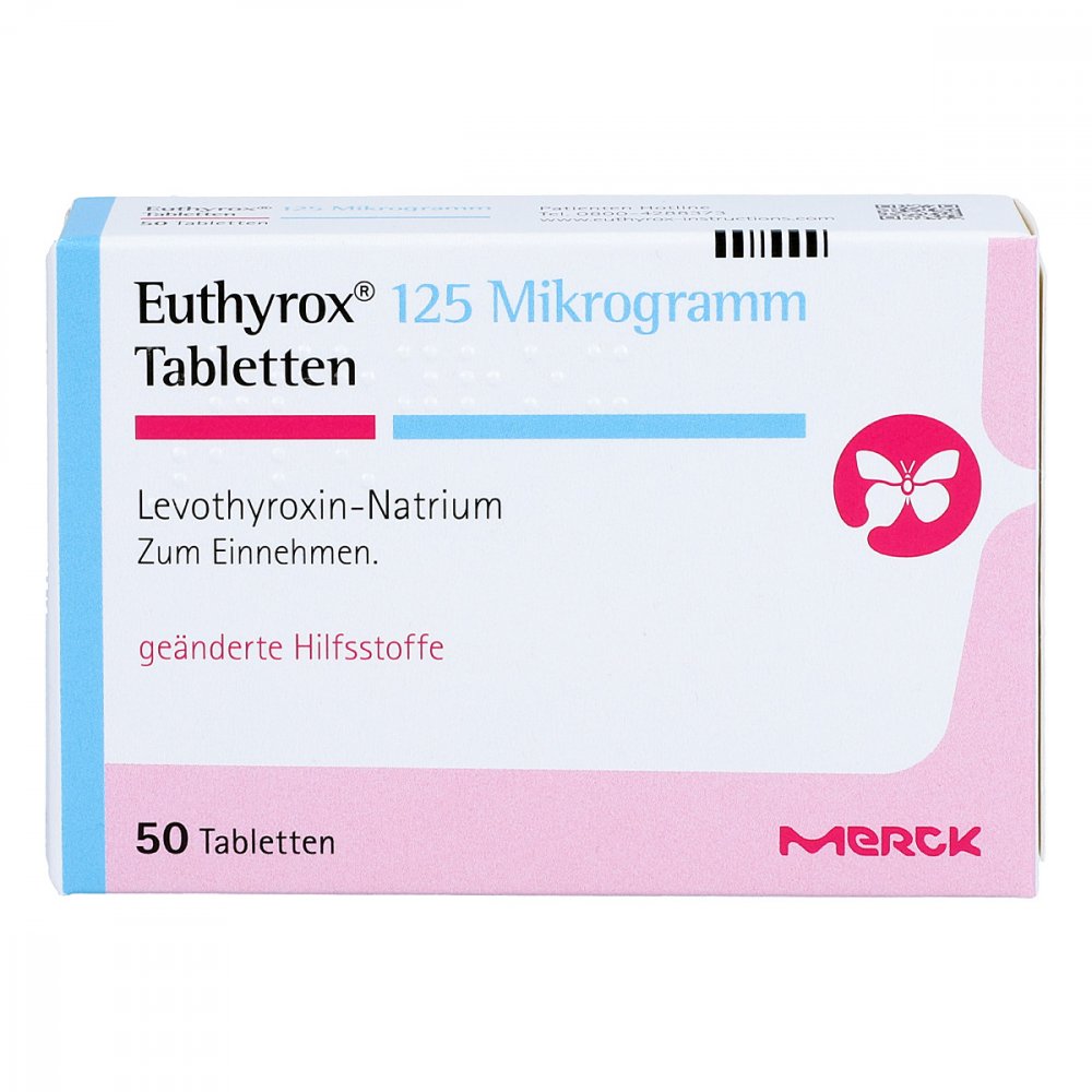 Euthyrox 125 Mikrogramm Tabletten 50 stk günstig bei apo.com
