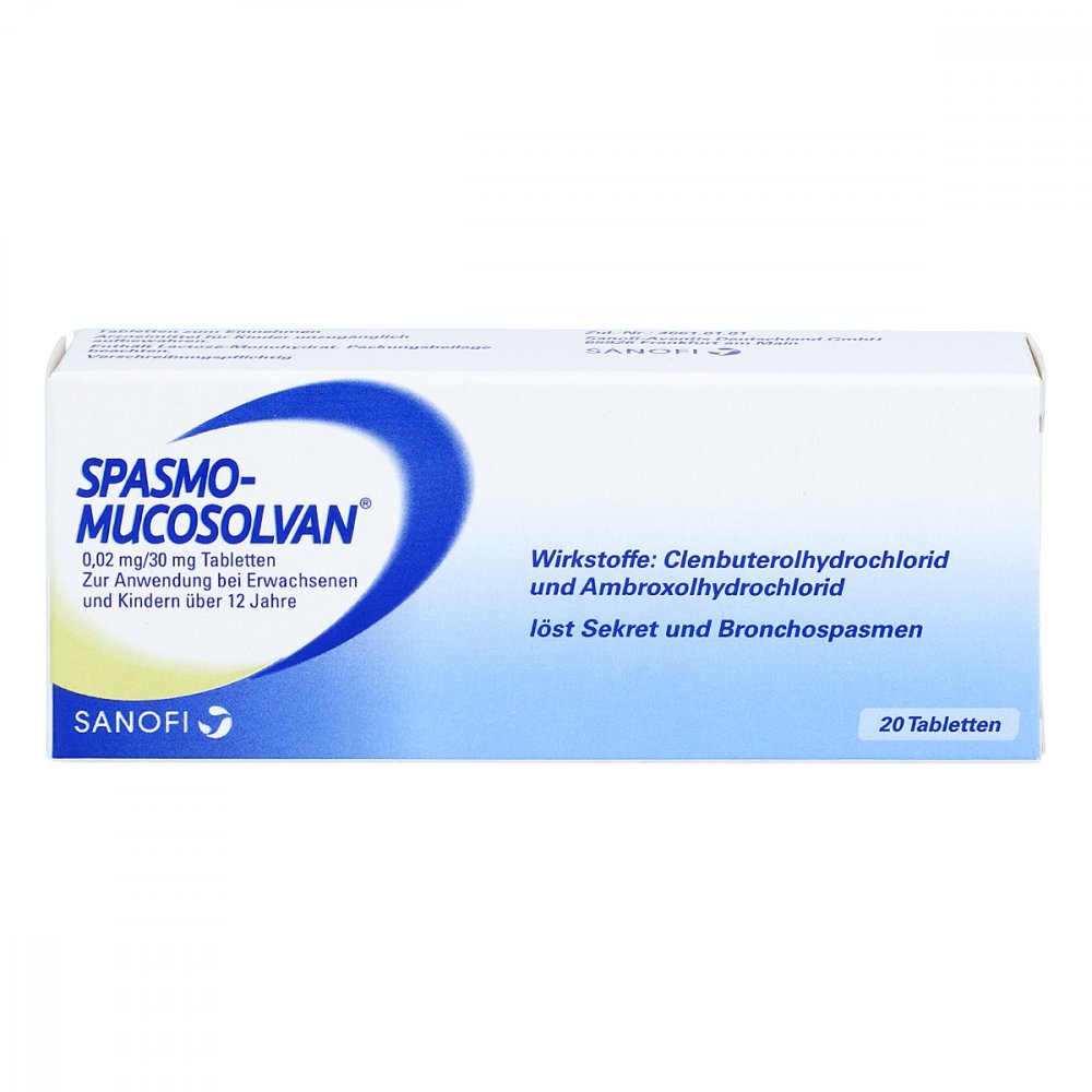 Spasmo Mucosolvan Tabletten 20 stk günstig bei apo.com