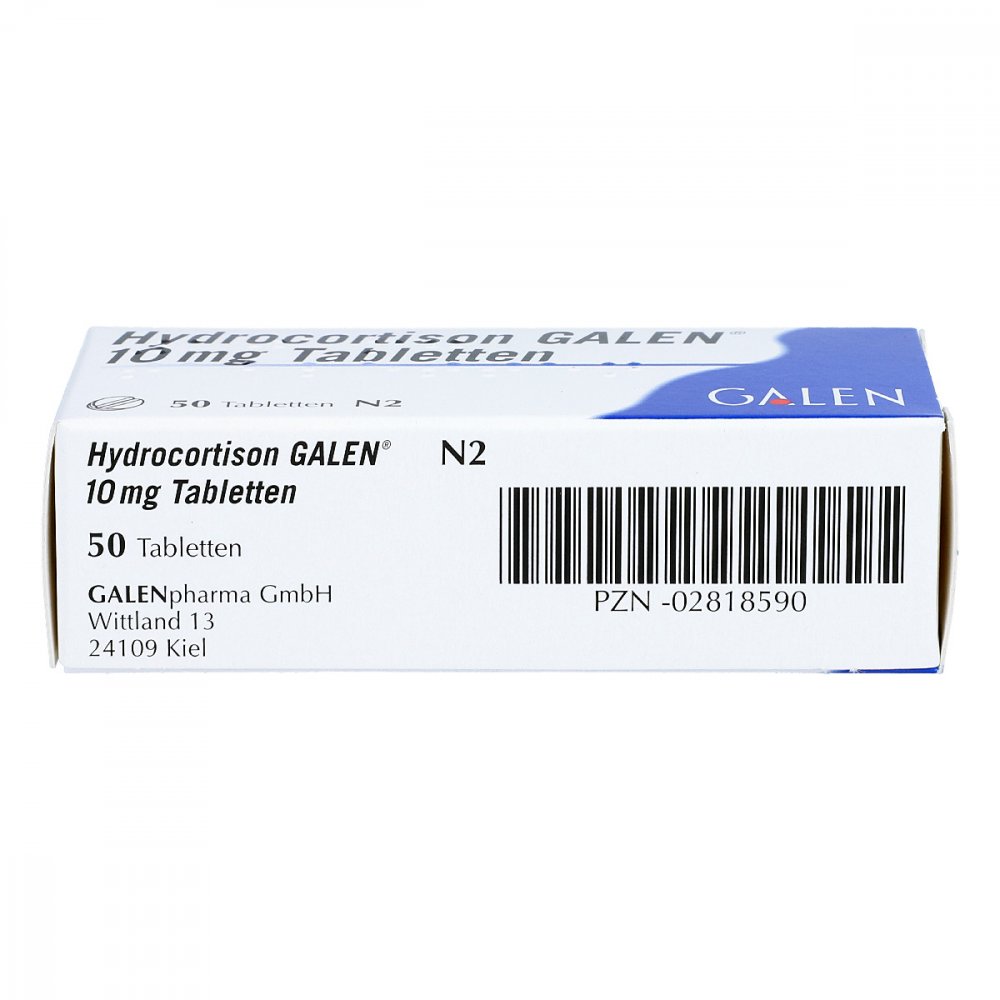 Hydrocortison Galen 10 mg Tabletten 50 stk günstig bei apo.com