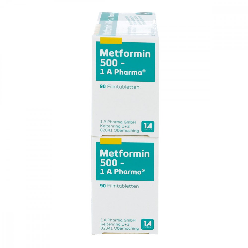Metformin 500-1A Pharma 180 stk günstig bei apo.com
