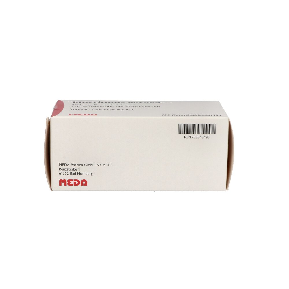 Mestinon retard 180 mg Retardtabletten 100 stk