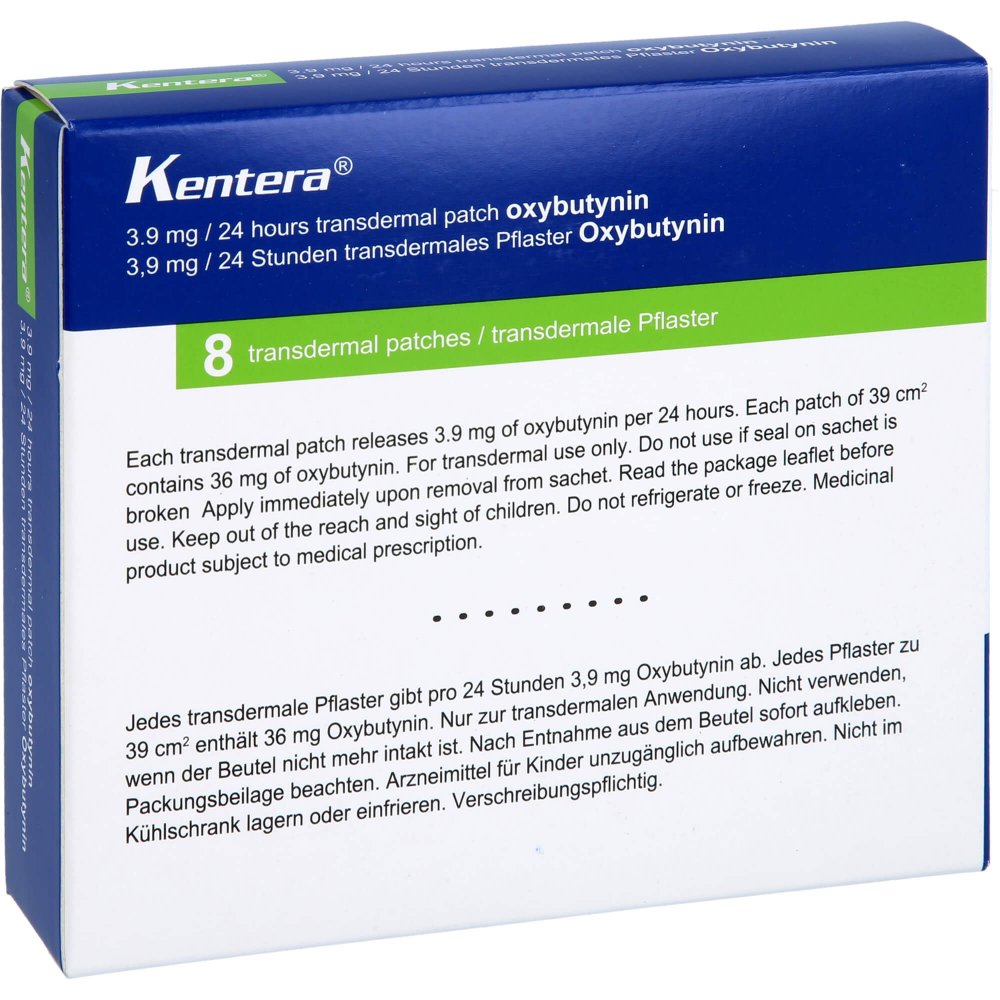 Kentera transdermale Pflaster 8 stk günstig bei apo.com