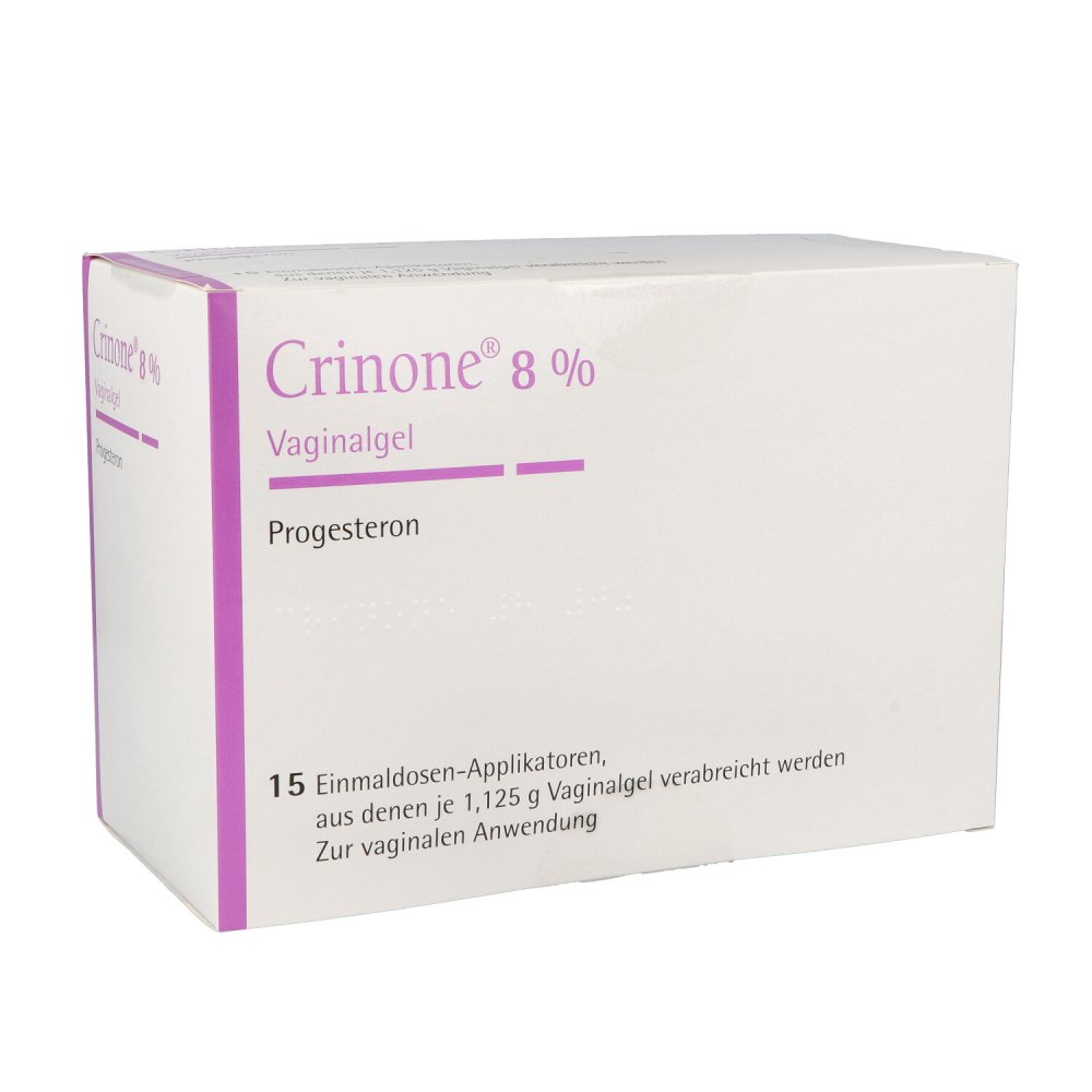 Crinone 8% Applikatoren Vaginalgel 15 stk günstig bei apo.com
