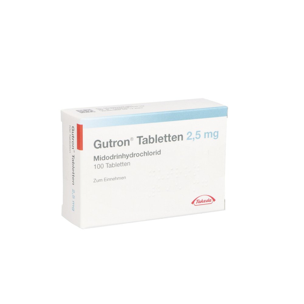 Gutron 2,5mg 100 stk günstig in der Online Apotheke apo.com bestellen