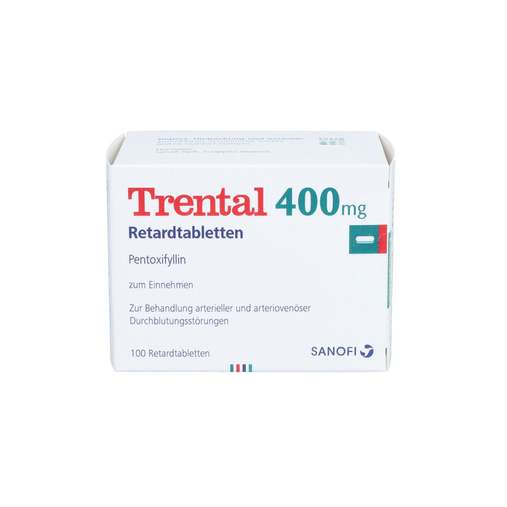 Trental 400 Retardtabletten 100 stk günstig bei apo.com