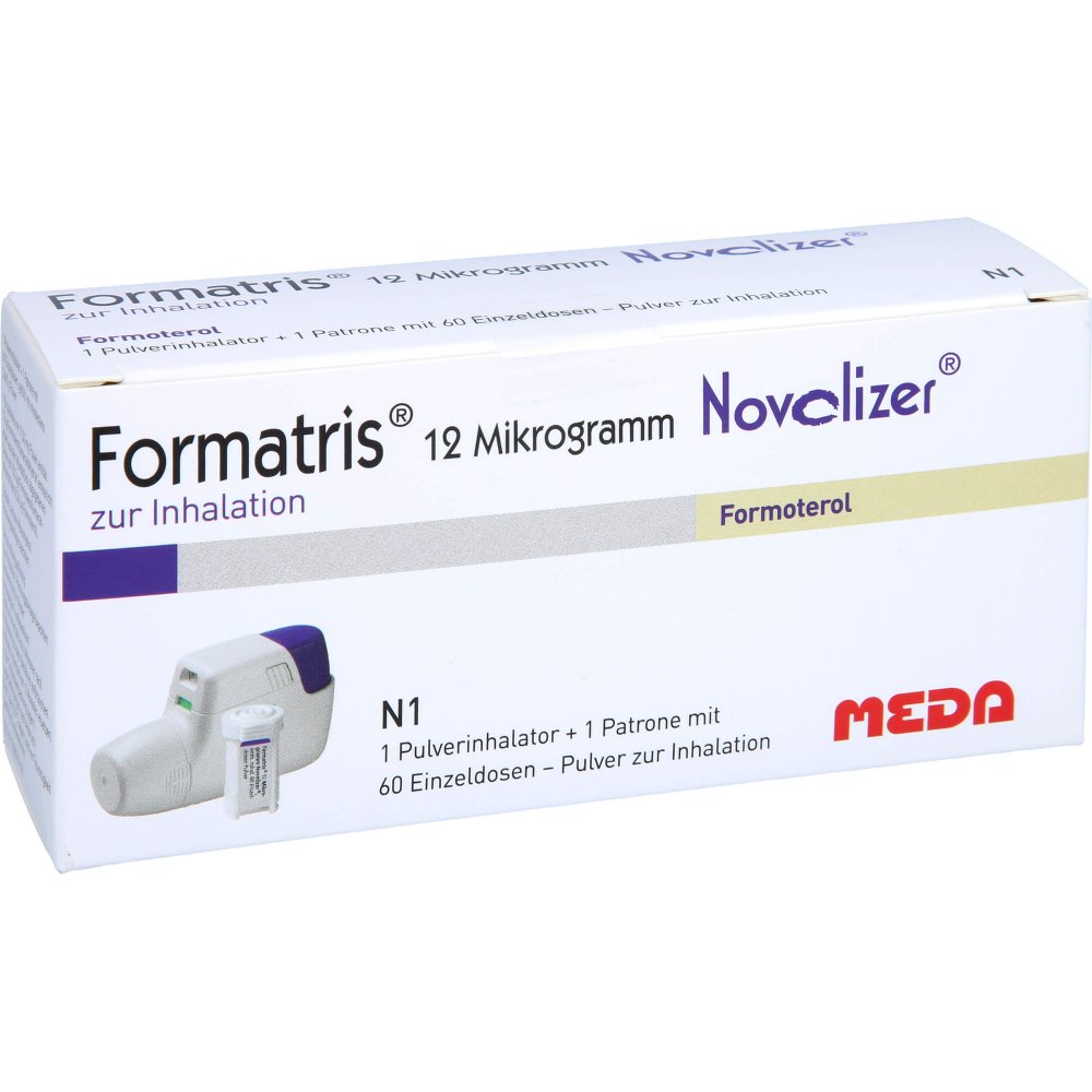 Formatris 12[my]g Novolizer 1x60 Ed Inhalator+patr 1 stk